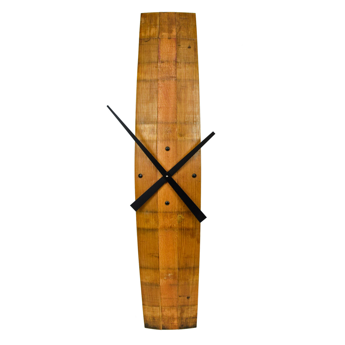 Large Wine Barrel Clock - Vertical – Whistler Woodcraft
